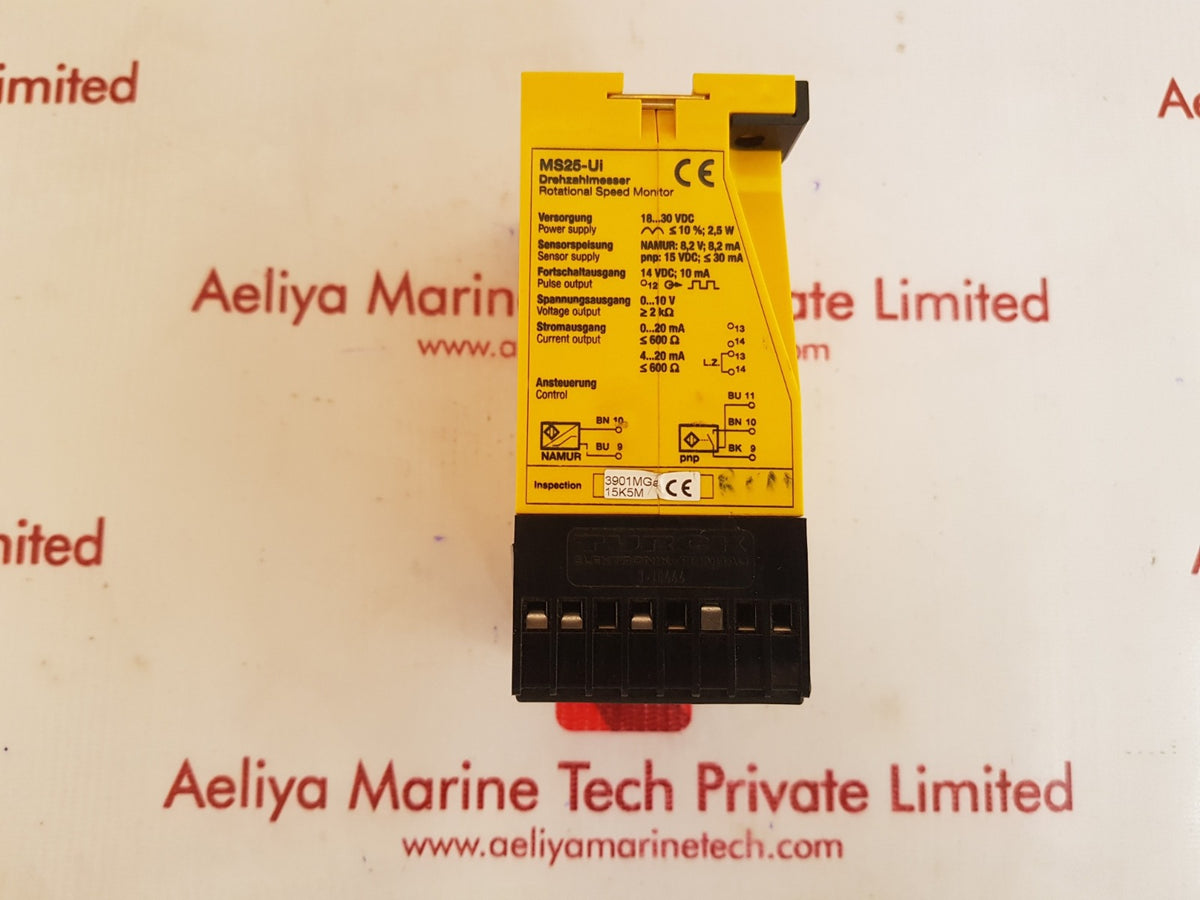 Turck ms25-ui rotational speed monitor – Aeliya Marine