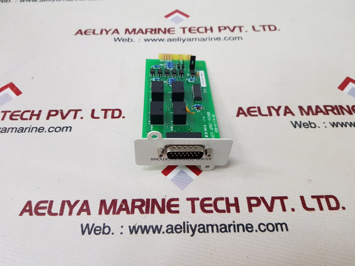 Power ware as400 communication card 098-01478-02 – Aeliya Marine