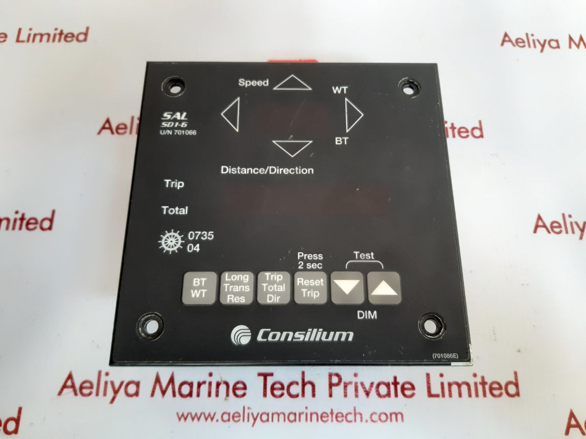 Consilium SAL SD1-6 701066 Universal Two-Axis Log Display – Aeliya Marine