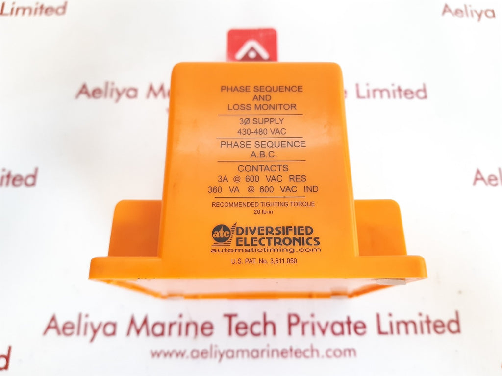 Atc sla-440-ale phase sequence monitor – Aeliya Marine