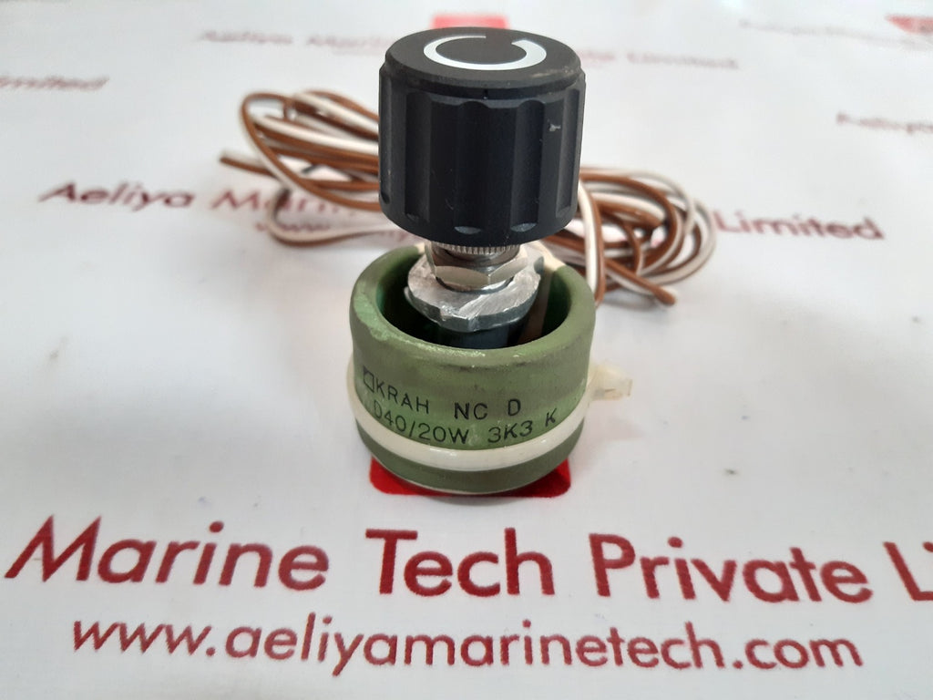 Krah d40/20w 3k3 k cemented wire potentiometer – Aeliya Marine