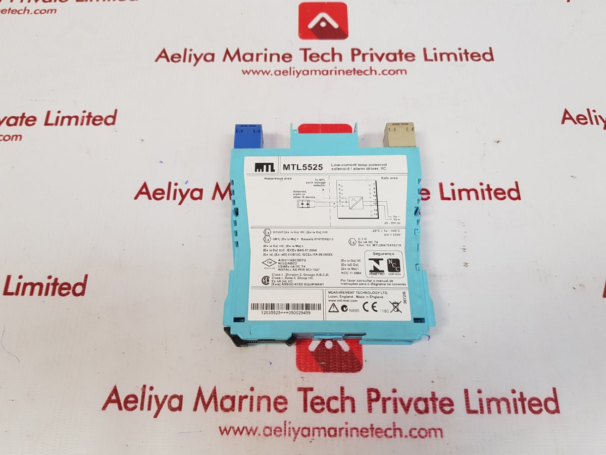 Mtl mtl5525 solenoid/alarm driver – Aeliya Marine