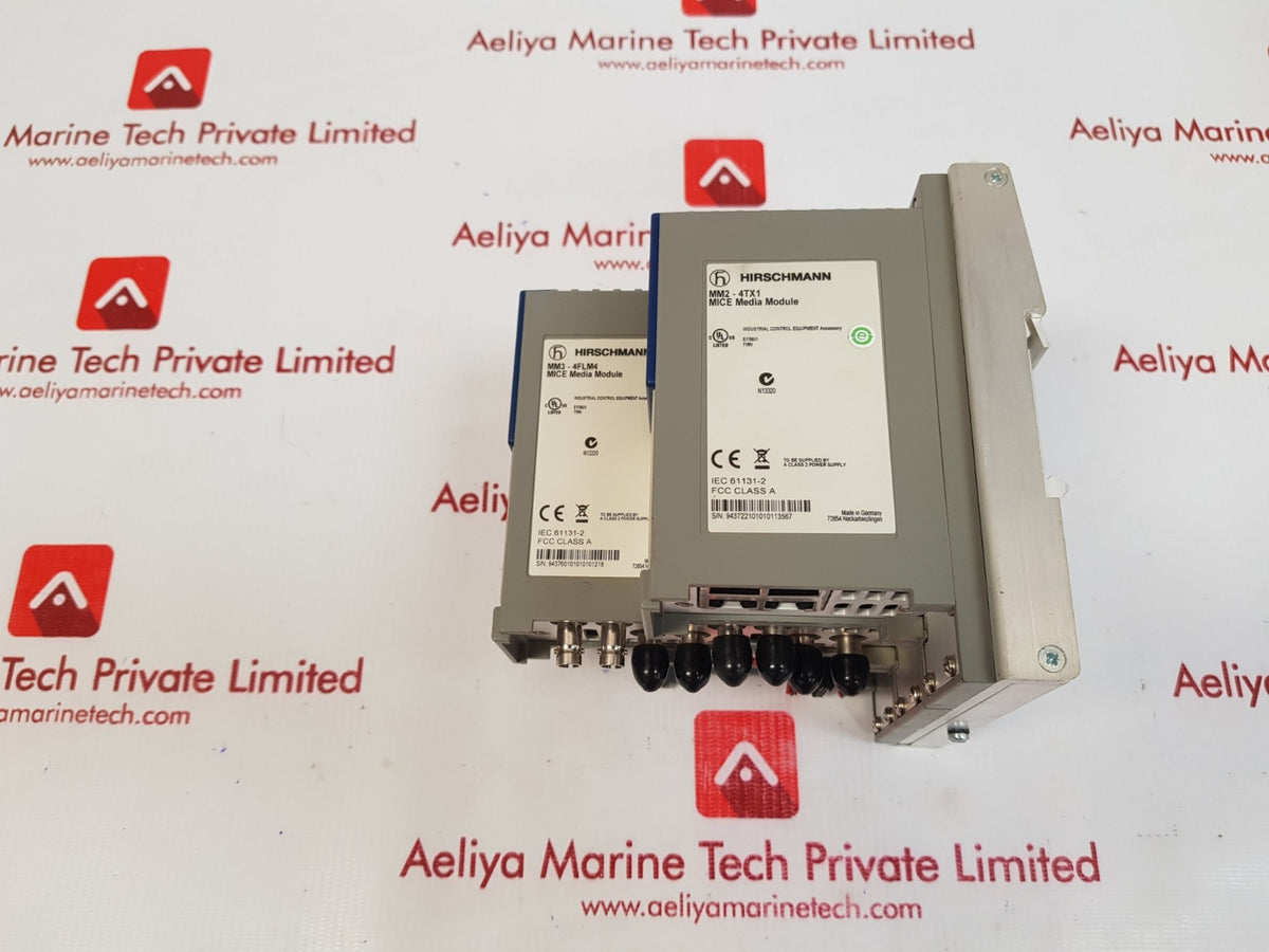 Hirschmann ms20 / mm3-4flm4 / mm2-4tx1 mice media module – Aeliya Marine