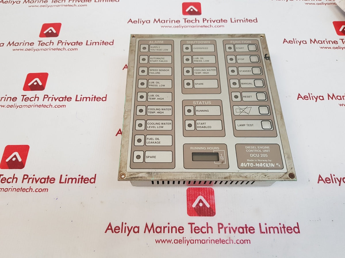 Auto-maskin dcu 205 diesel engine digital control unit – Aeliya Marine