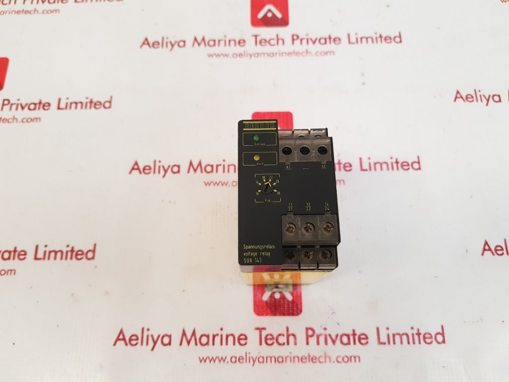 Bender sua143 voltage relay – Aeliya Marine