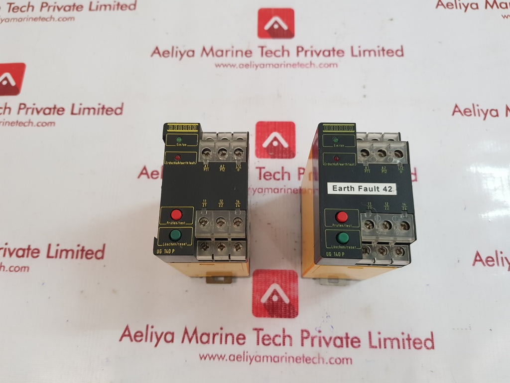 Bender ug 140p earth fault relay – Aeliya Marine