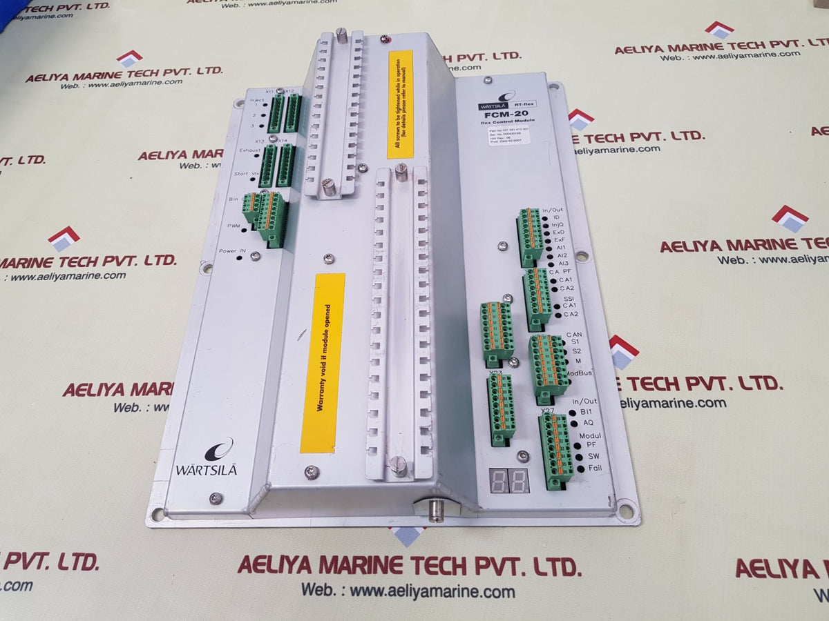 Wartsila rt-flex fcm-20 flex control module 107 341 473 001 – Aeliya Marine
