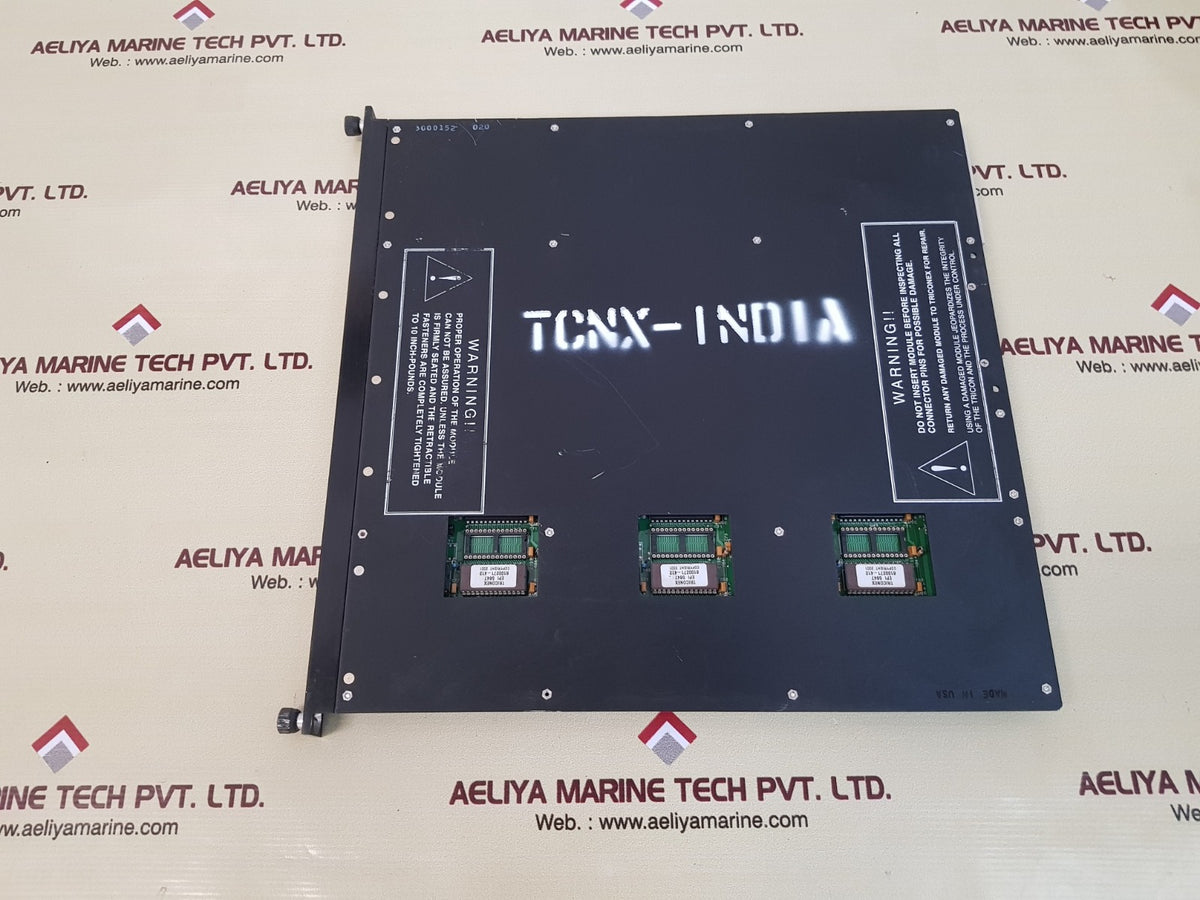Triconex 3511 pulse input module – Aeliya Marine