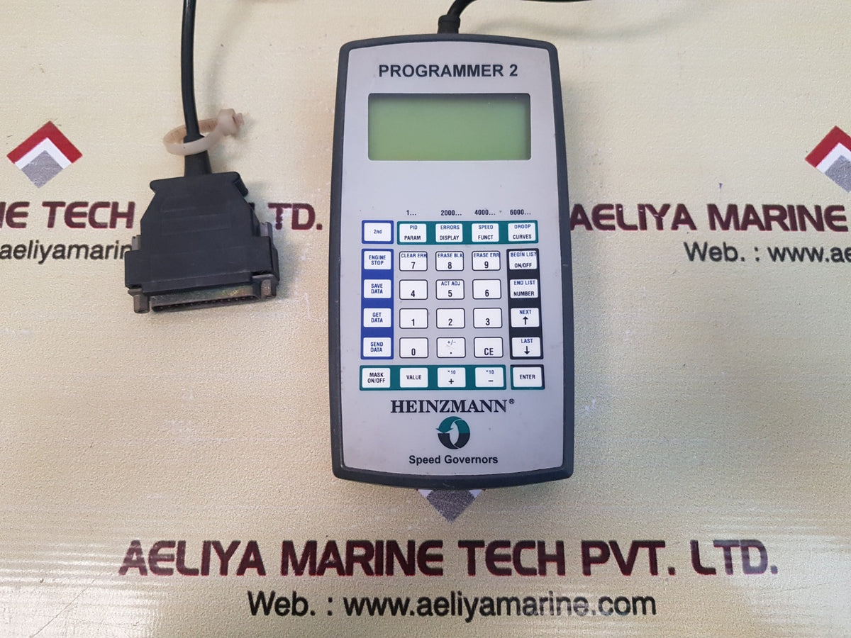 Heinzmann hand held programmer pg 02 – Aeliya Marine