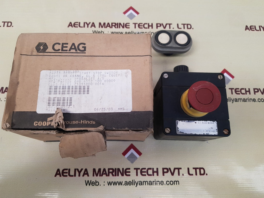 CEAG GHG 411 8100 R0002 Control Station – Aeliya Marine