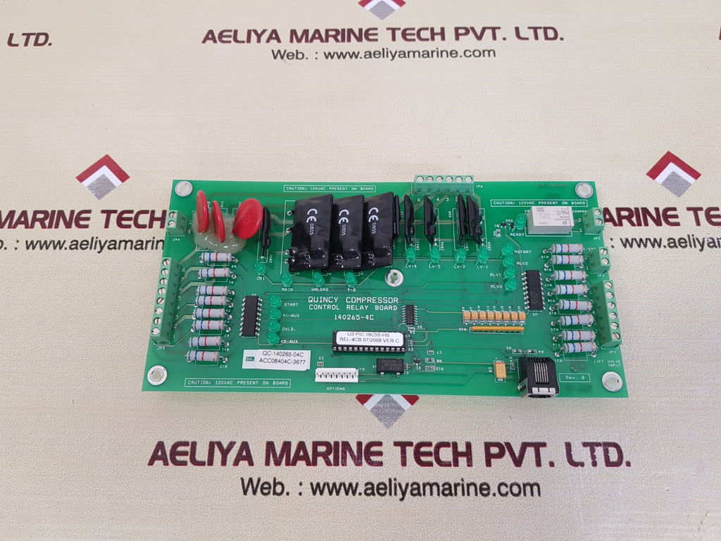 Quincy 140265-4c relay control board – Aeliya Marine