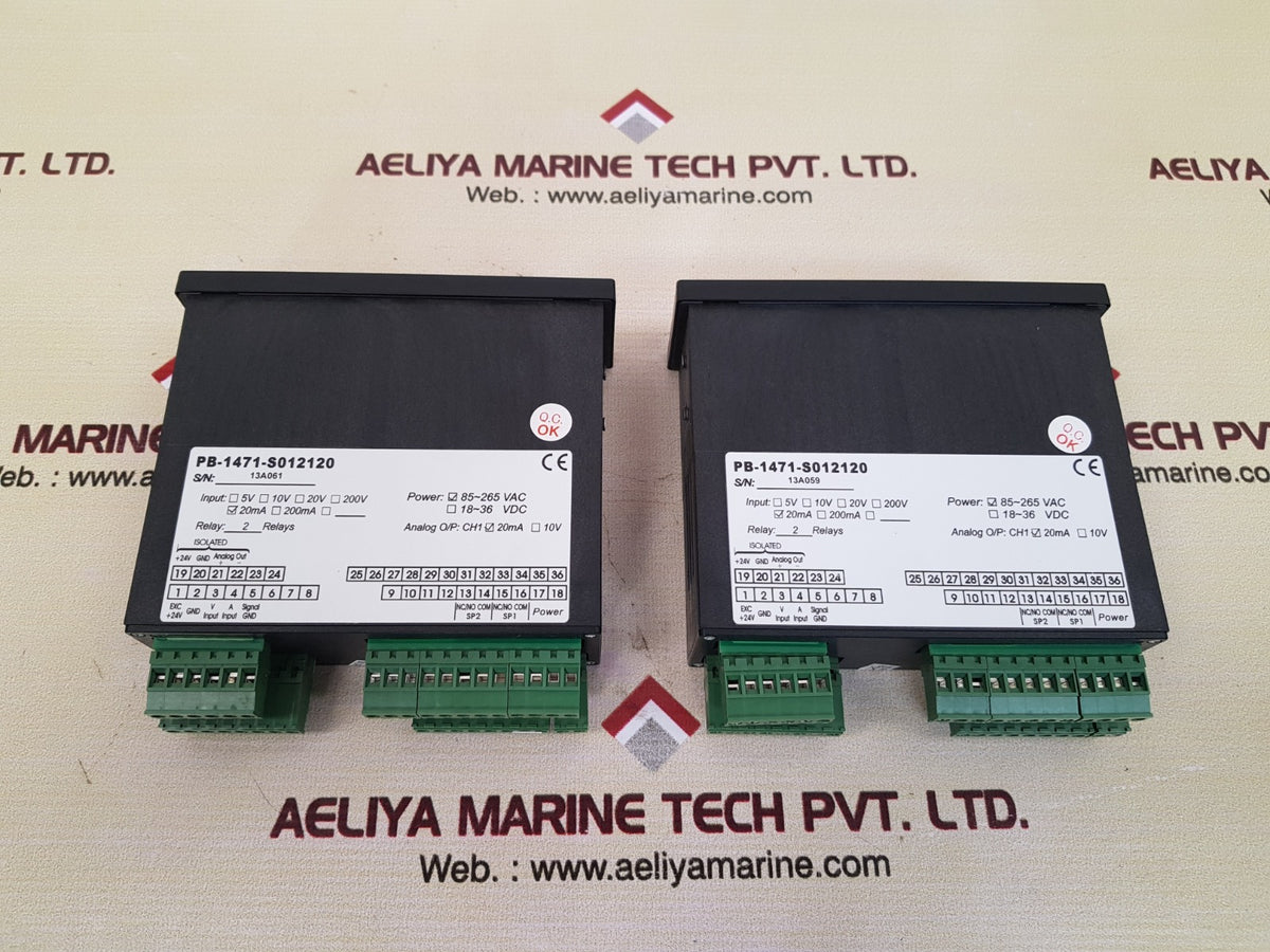 Finetek PB-1471-S012120 Microprocessor Panel Meter – Aeliya Marine