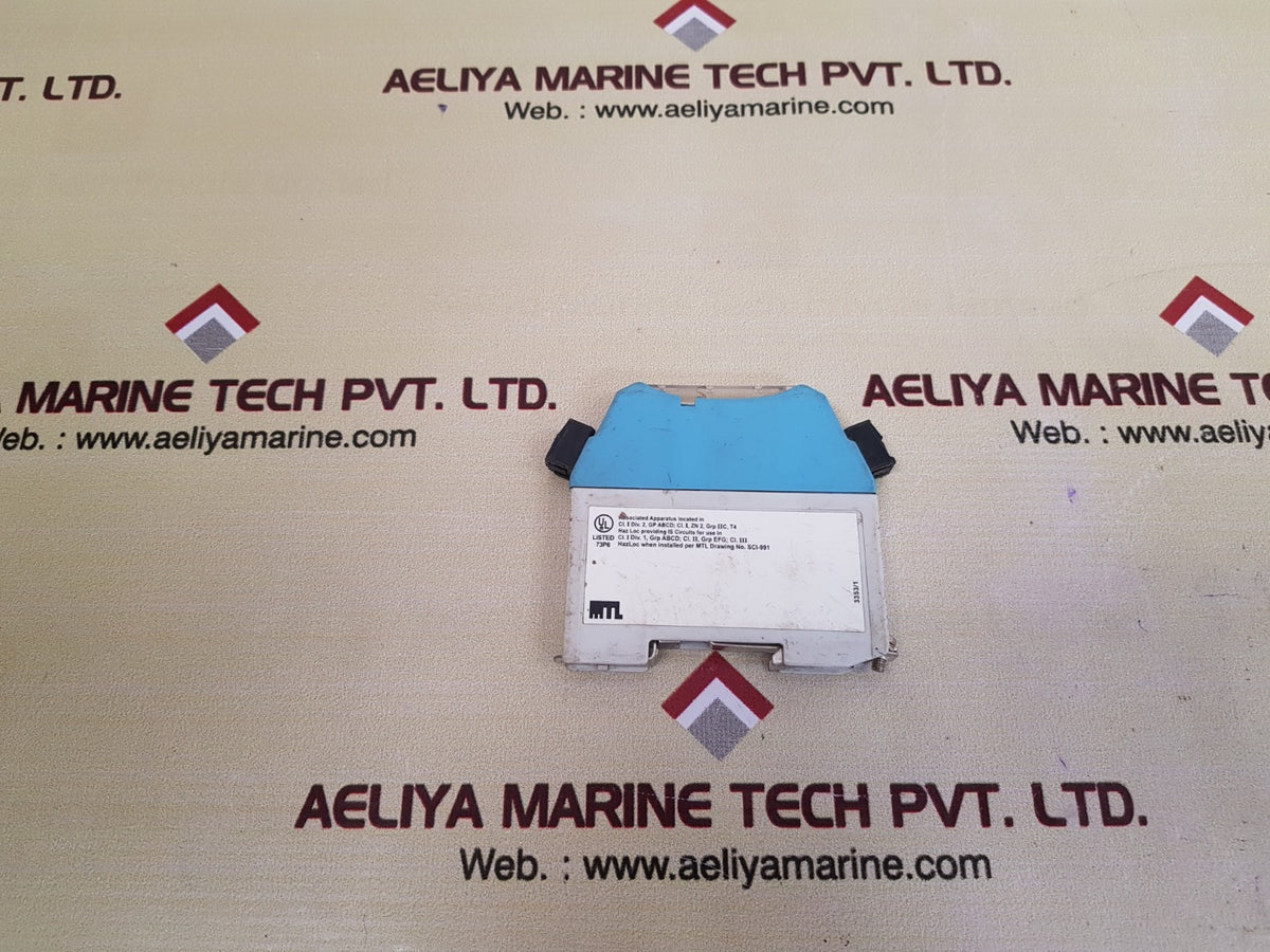 Mtl instruments mtl7796- safe zener barriers – Aeliya Marine