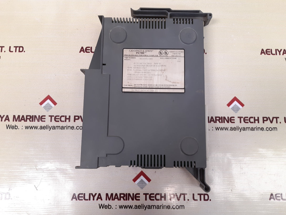 Giddings & Lewis 502-03551-02R0 AC I/O Module – Aeliya Marine