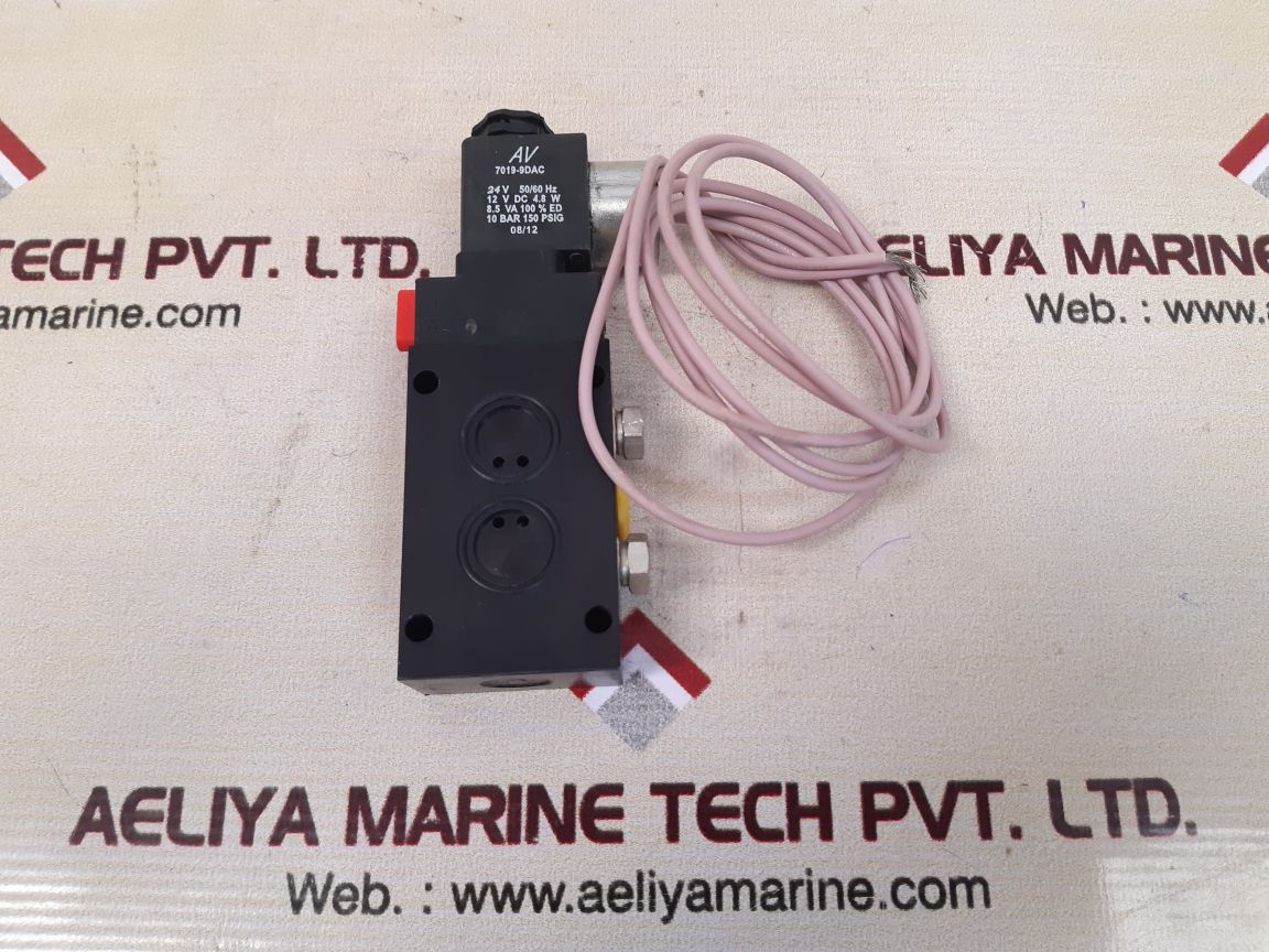 Tyco 791l-412-c4da-00 solenoid valve with av 7019-9dac coil – Aeliya Marine