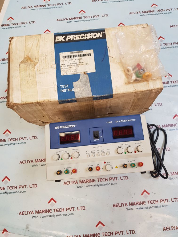 Bk precision 1760a dc power supply – Aeliya Marine Tech Pvt. Ltd.