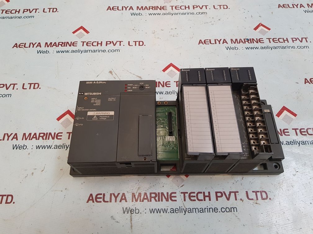 Mitsubishi melsec a1sjhcpu cpu unit with a1sx40 module – Aeliya Marine