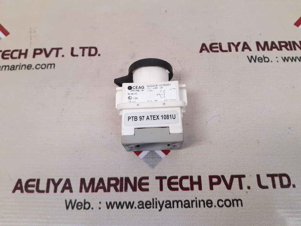 Ceag ghg4181101r0001 push button switch – Aeliya Marine