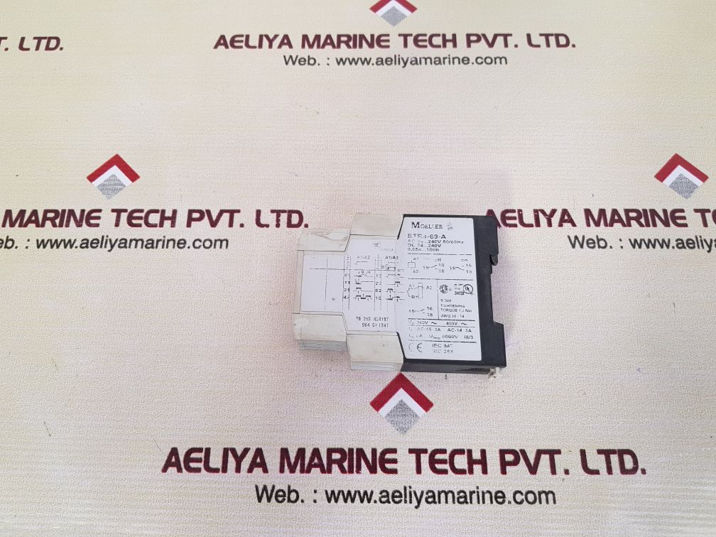 Moeller etr4-69-a timing relay – Aeliya Marine Tech Pvt. Ltd.