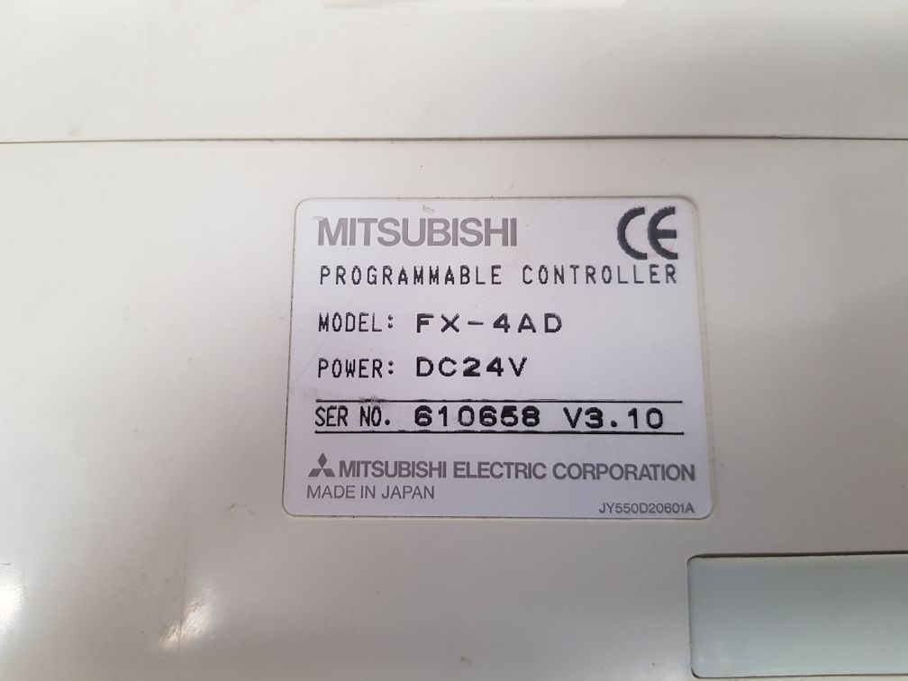 Mitsubishi fx-4ad programmable controller – Aeliya Marine