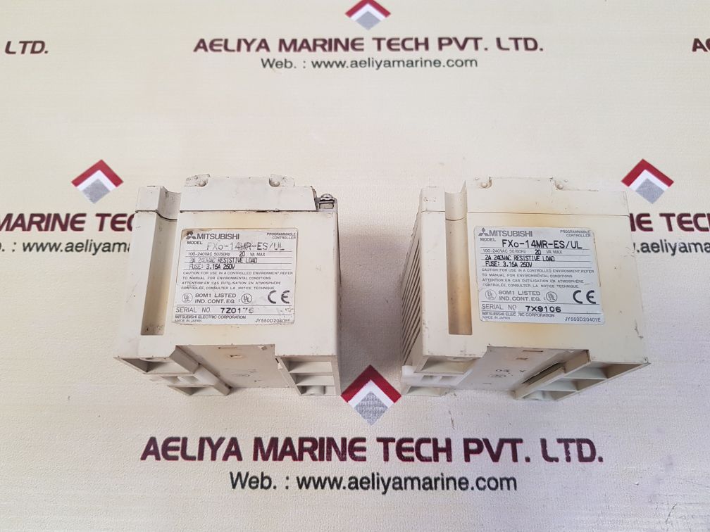 Mitsubishi melsec fx0-14mr-es/ul programmable controller – Aeliya Marine
