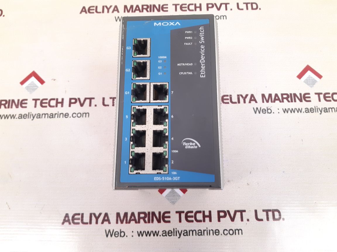 Moxa eds-510a-3gt ether device switch – Aeliya Marine