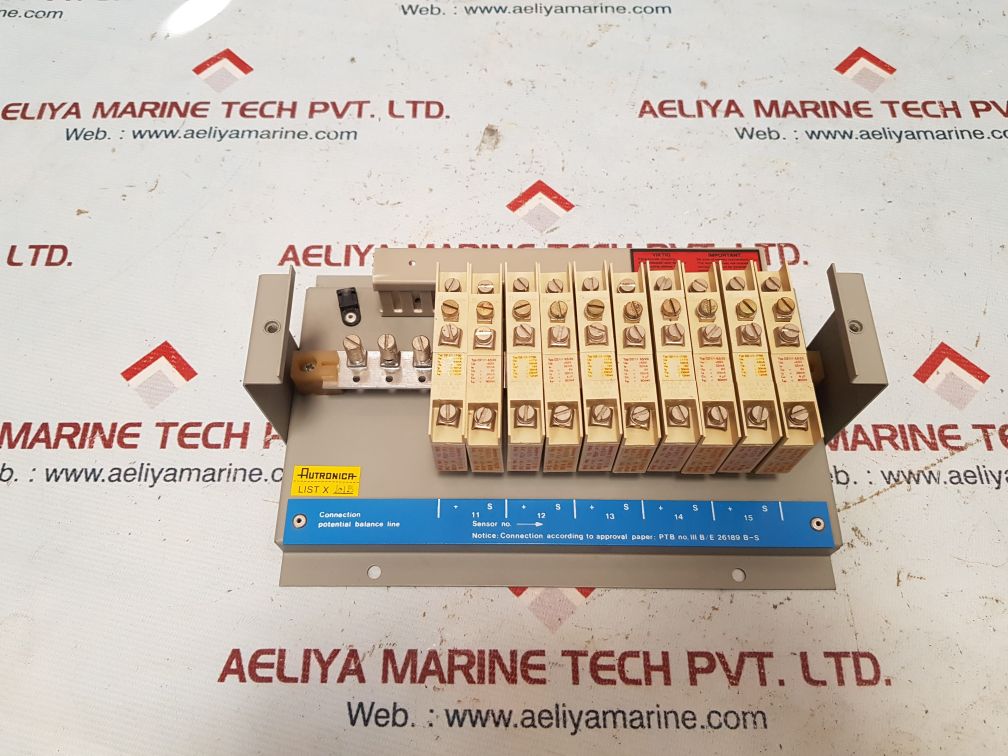 Autronica xcz-002 terminal box with diode safety barriers – Aeliya Marine