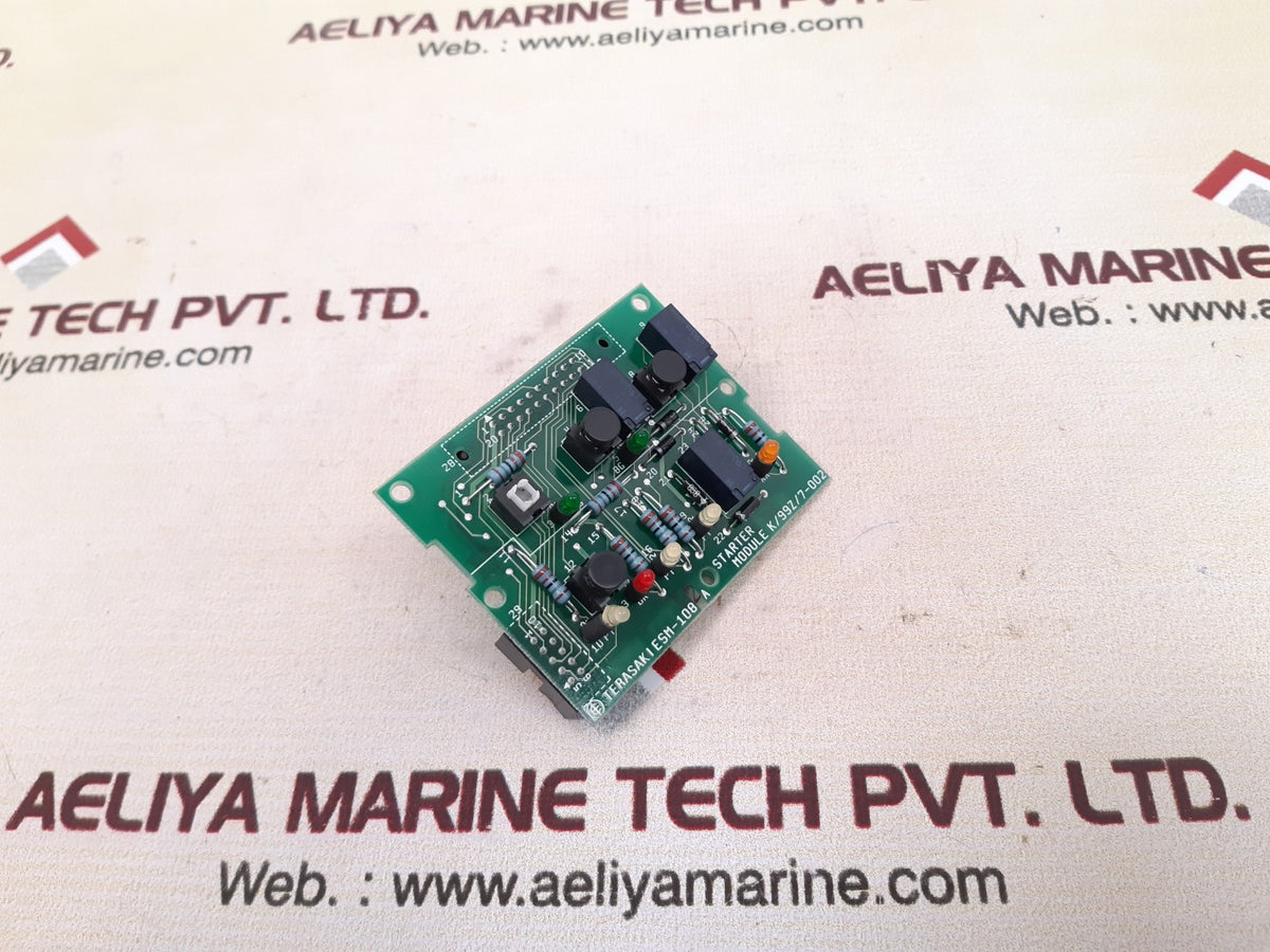 Terasaki esm-108 2 a starter module k/99z/7-002 – Aeliya Marine