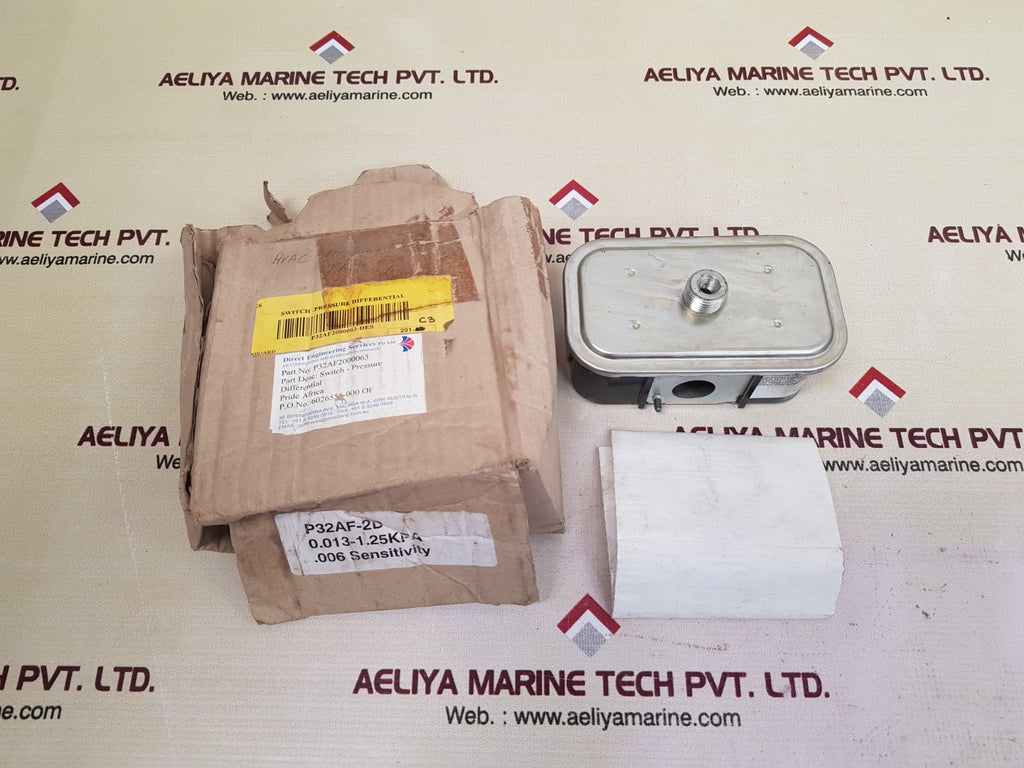 Johnson controls p32af-2 differential pressure switch – Aeliya Marine