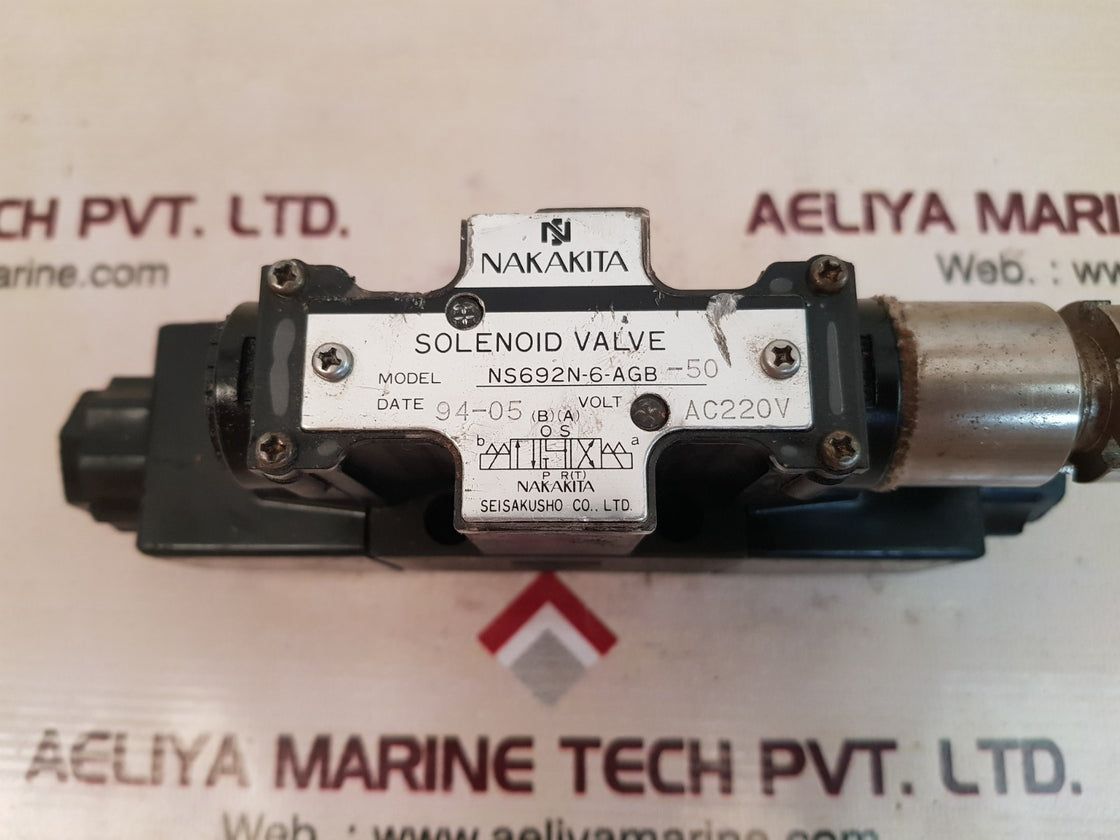 Nakakita ns692n-6-agb -50 solenoid valve – Aeliya Marine