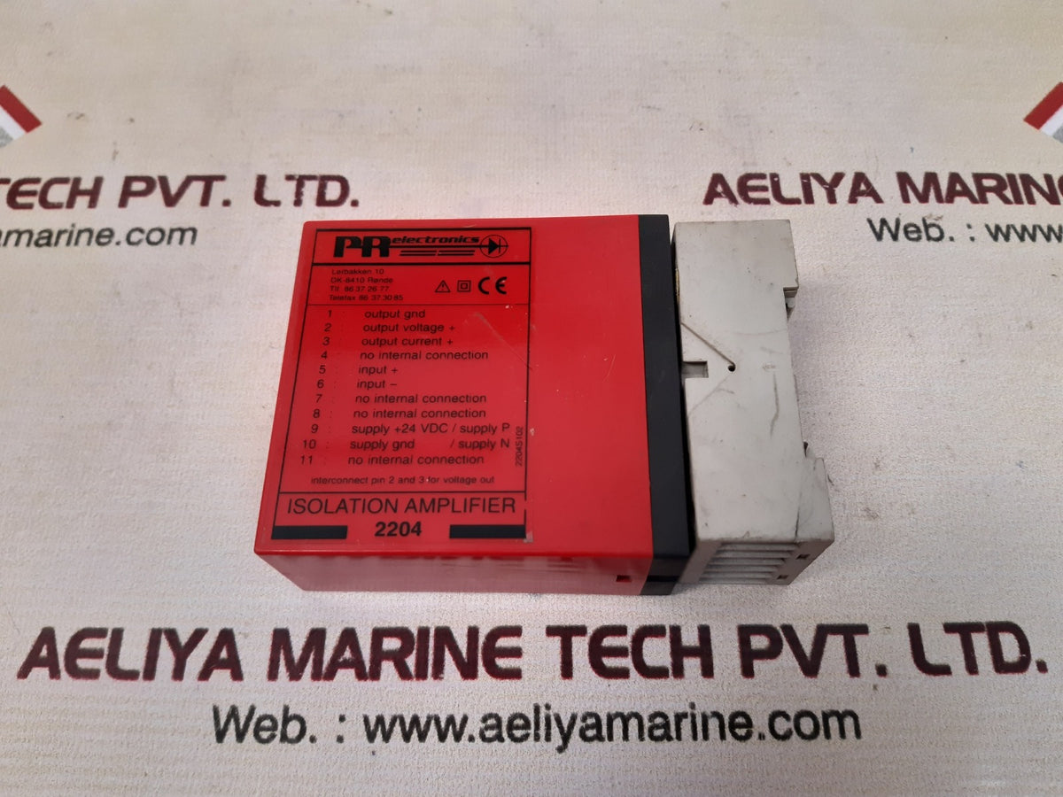 Pr Electronics 2204X2 Isolation Amplifier Module – Aeliya Marine