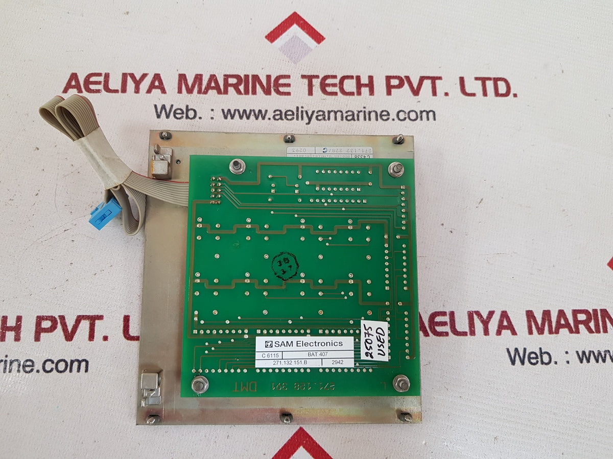 Stn atlas bat 407 battery control panel – Aeliya Marine