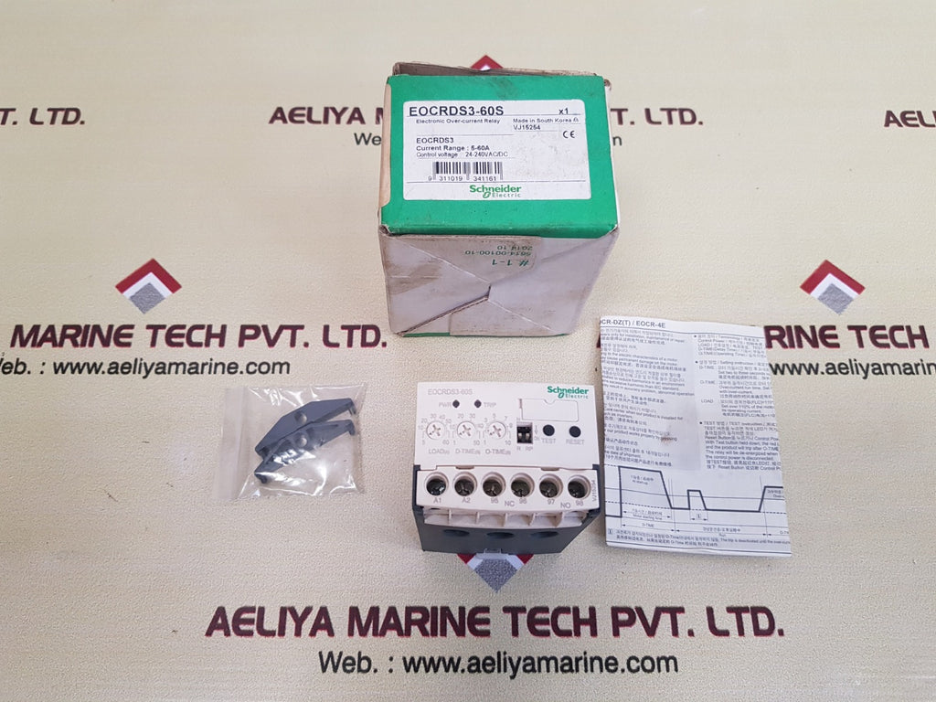 Schneider electric eocrds3-60s electronic over-current relay – Aeliya ...