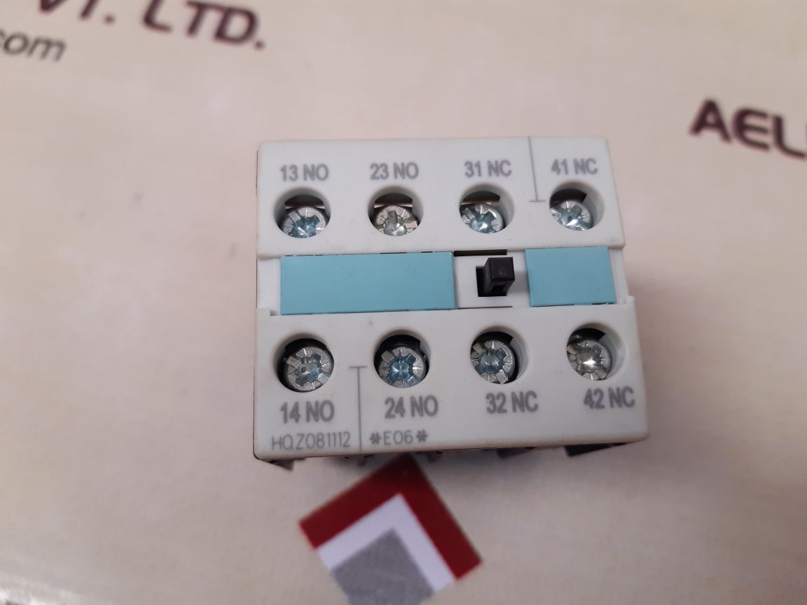 Siemens gb14048.5-2001 auxiliary switch block 3rh1921-1fa22 – Aeliya Marine