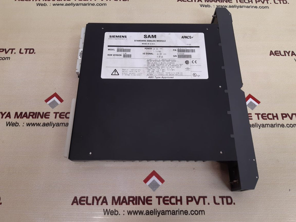 Siemens 39samcan apacs+ standard analog module – Aeliya Marine