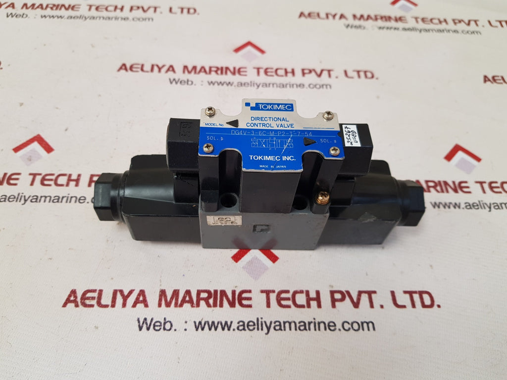 Tokimec dg4v-3-6c-m-p2-t-7-54 directional control valve – Aeliya Marine
