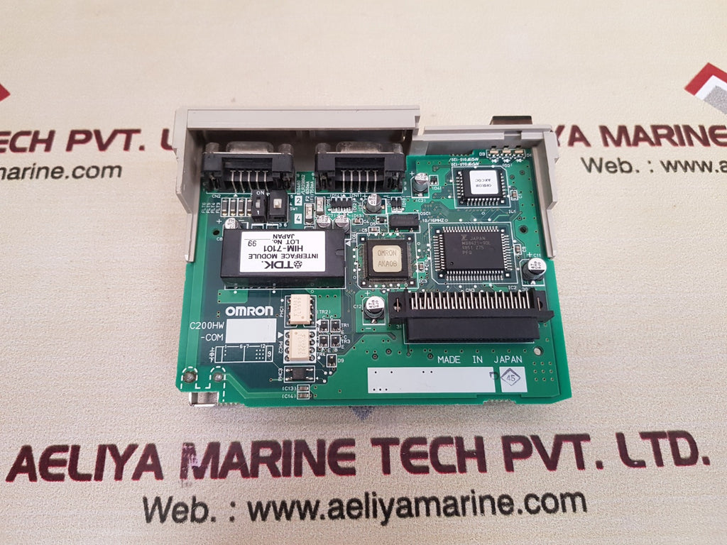 Omron c200hw-com06-ev1 interface module – Aeliya Marine