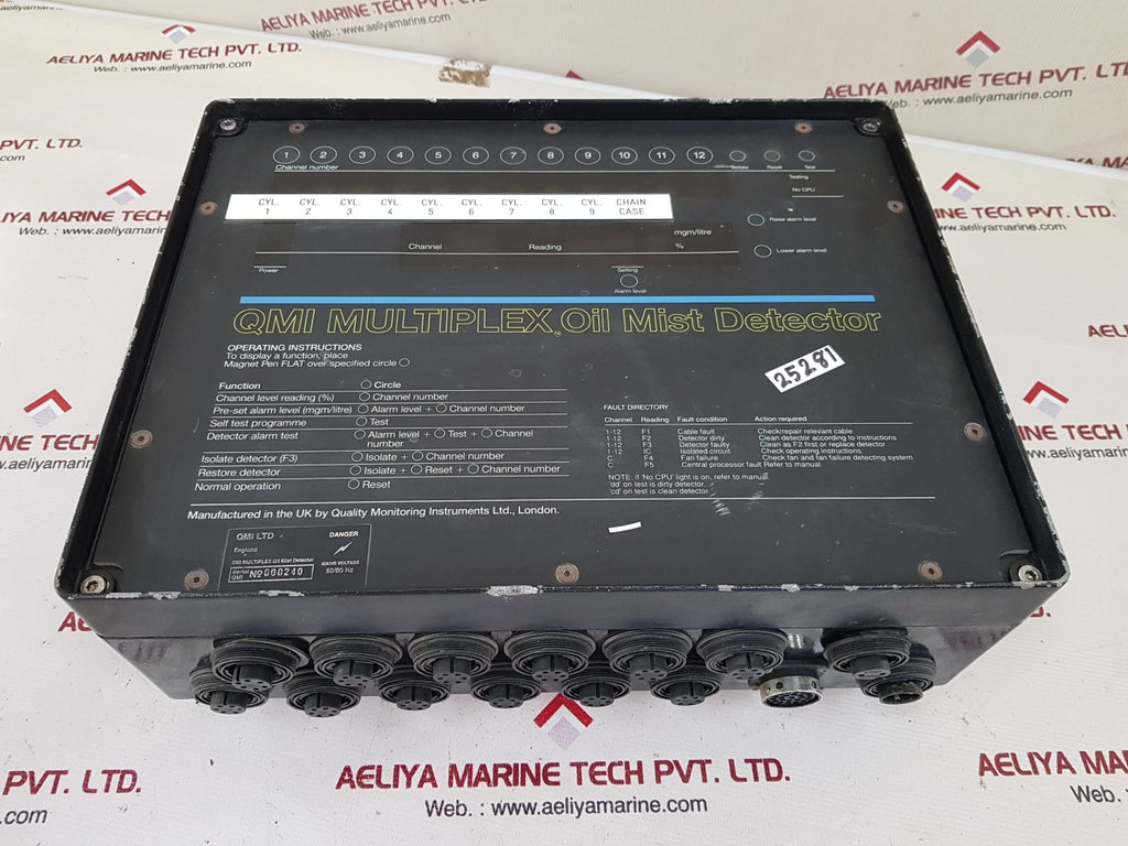 Qmi Multiplex Oil Mist Detector 50/60Hz – Aeliya Marine