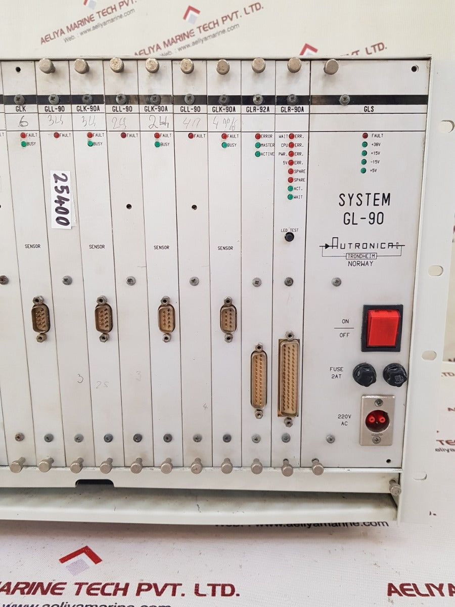 Autronica System Gln-90/8 Level Gauging System Central Unit 220V Ac ...