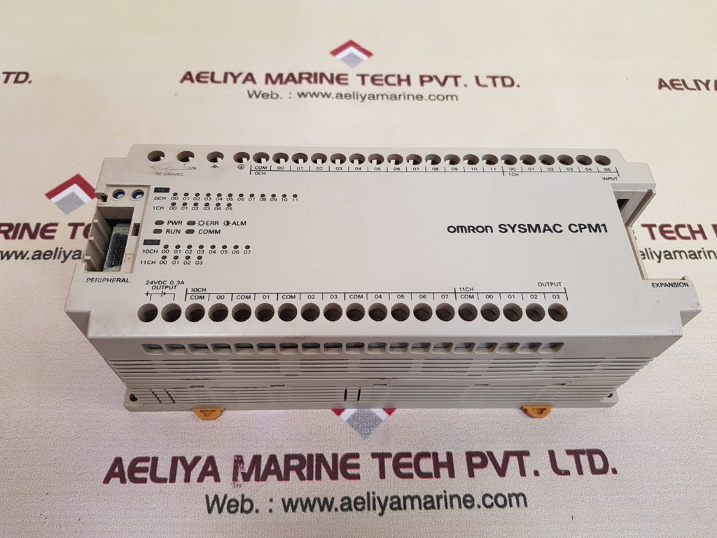 Omron sysmac cpm1-30cdr-a-v1 programmable controller – Aeliya Marine