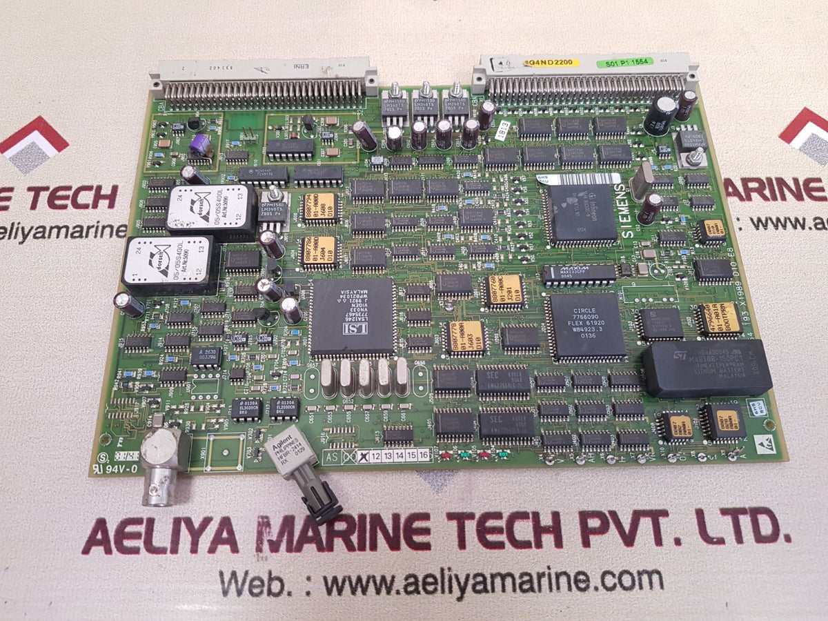 Siemens 97 54 193 x1989 d10 e8 pcb card – Aeliya Marine