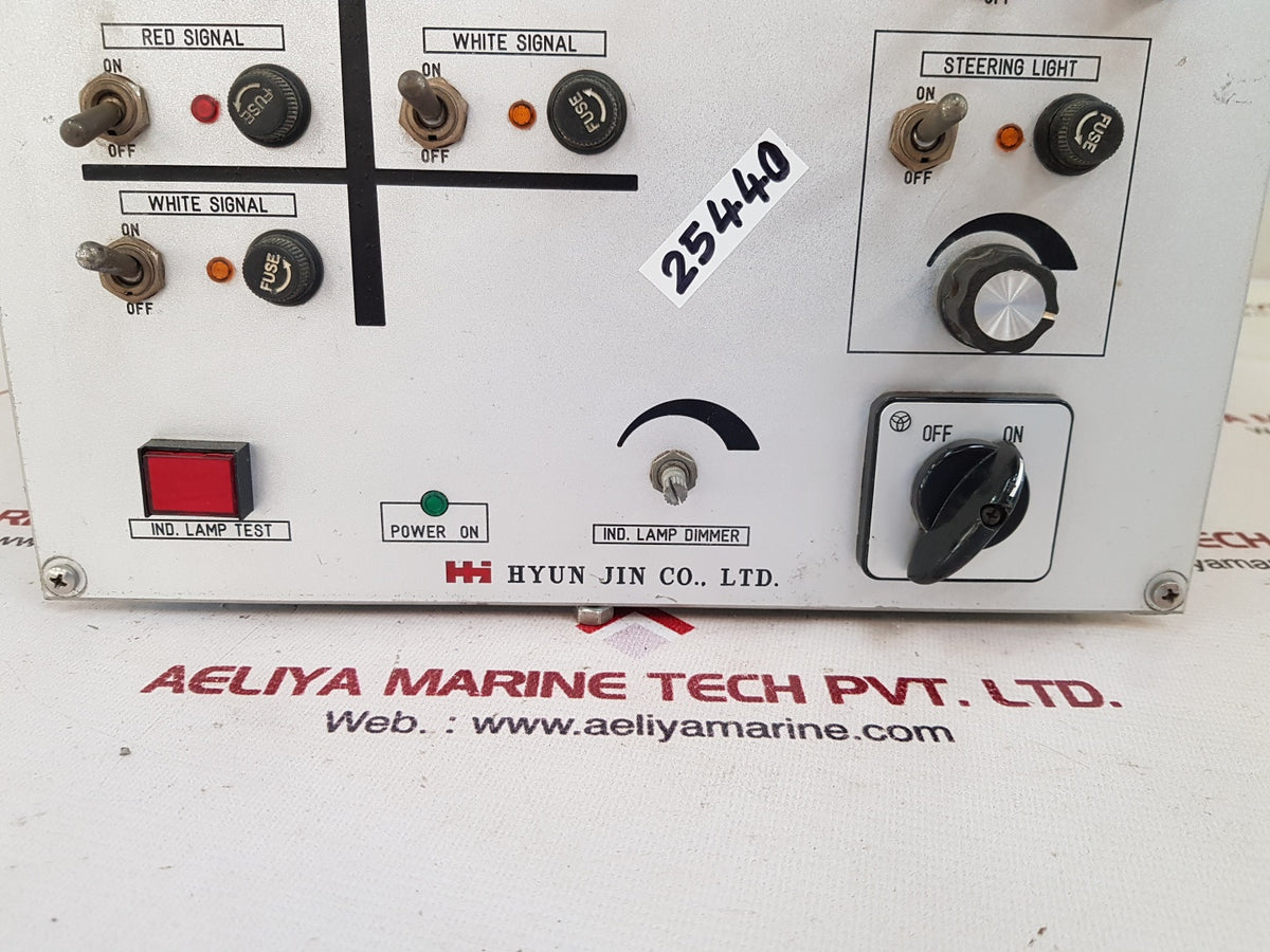 Hyun jin signal light control panel – Aeliya Marine