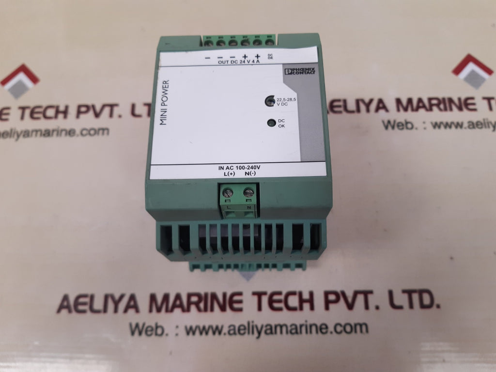 Phoenix contact mini-ps-100-240ac/24dc/4 power supply – Aeliya Marine