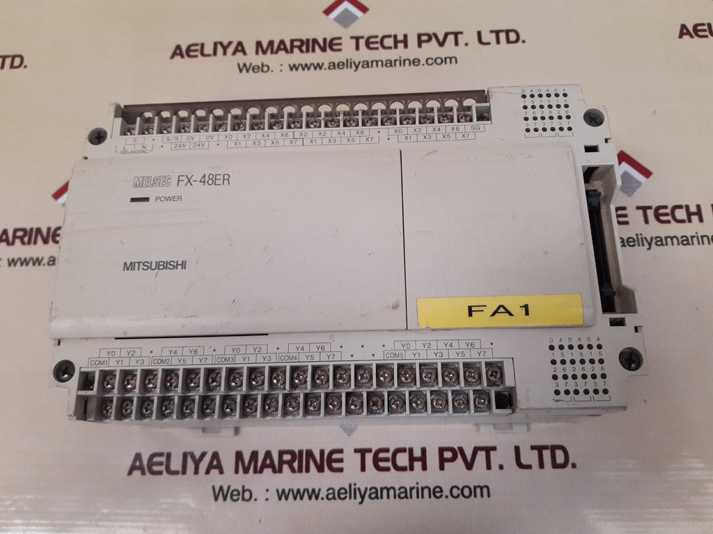 Mitsubishi Melsec FX-48ER-ES Programmable Controller – Aeliya Marine