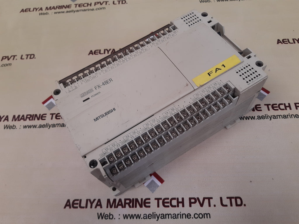 Mitsubishi Melsec FX-48ER-ES Programmable Controller – Aeliya Marine