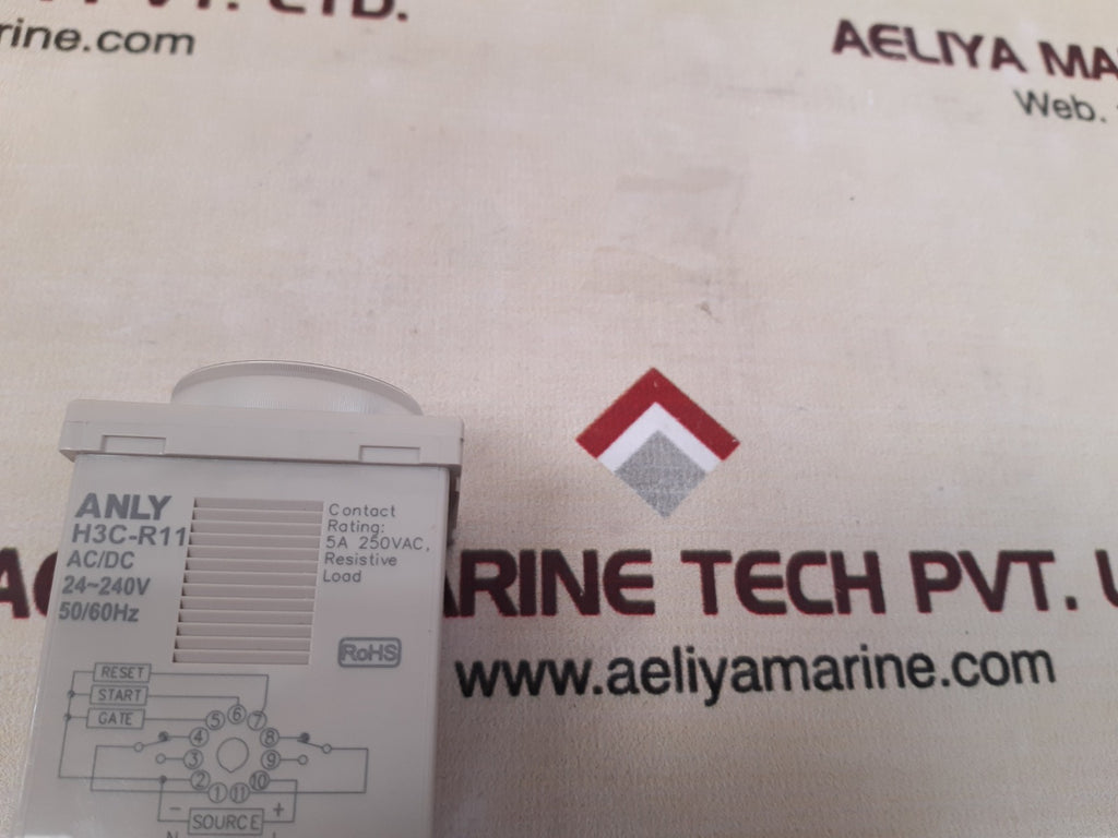 Anly H3C-r11 Multi-function Analogue Timer 5A 250Vac – Aeliya Marine
