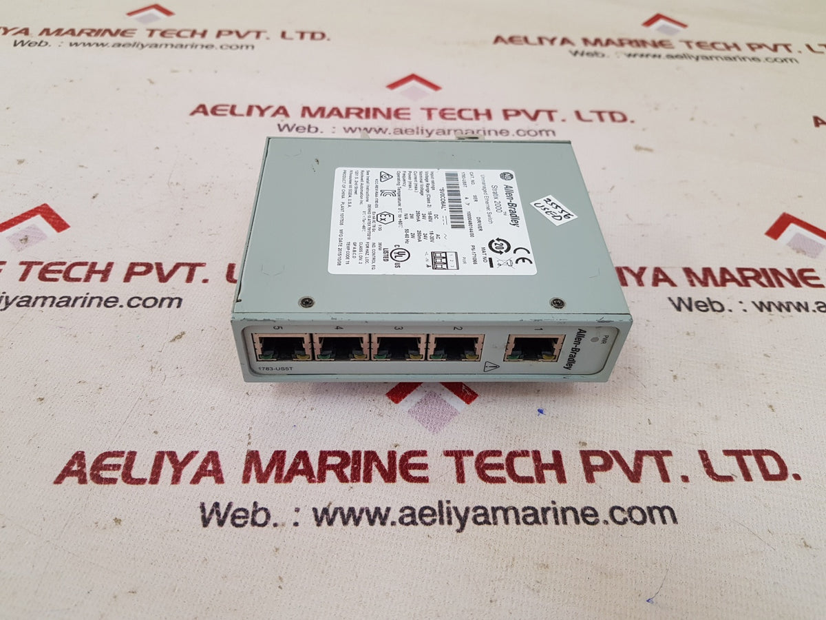 Allen-bradley 1783-us5t stratix 2000 unmanaged ethernet switch ser.a ...