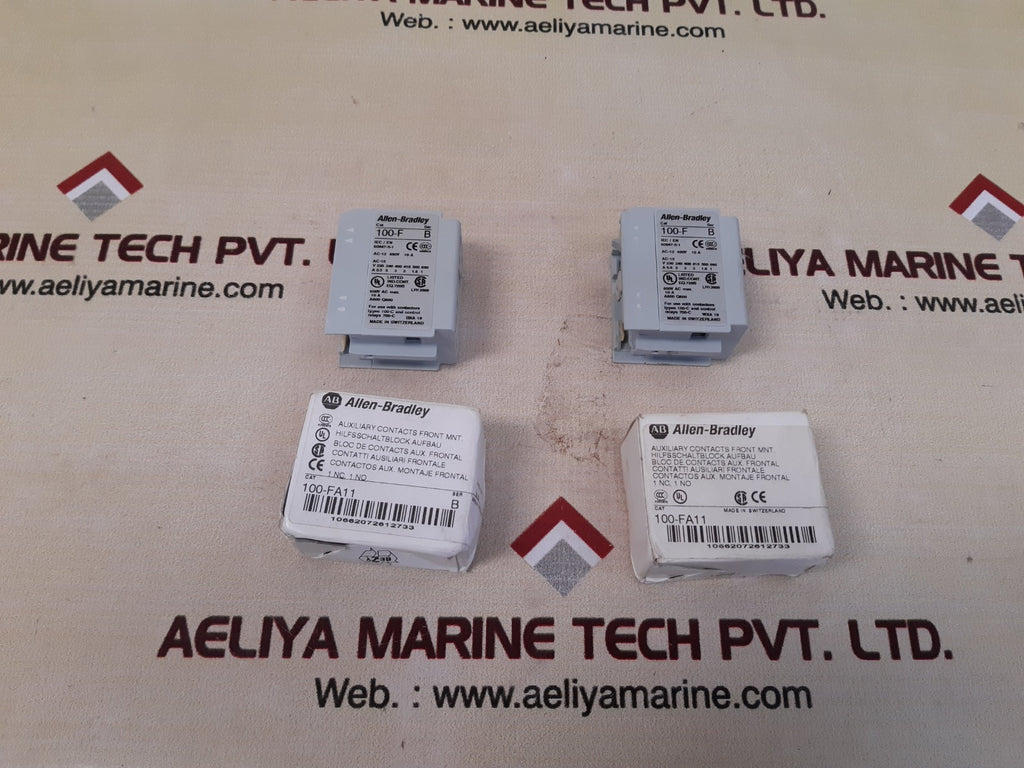 Allen-bradley 100-fa11 ser.b auxiliary contact – Aeliya Marine