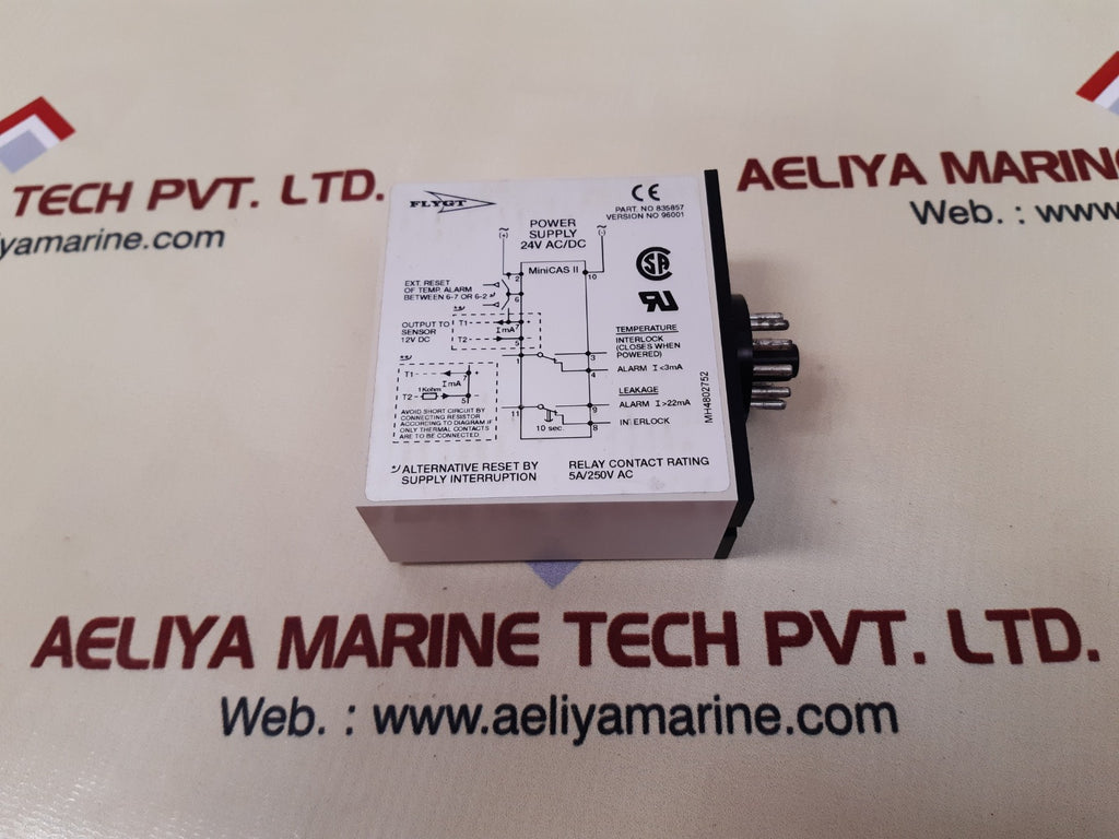 Flygt 835857 relay module 24v ac/dc – Aeliya Marine