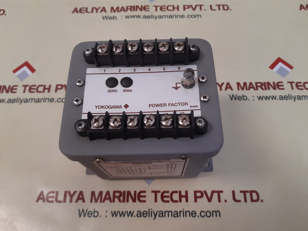 Yokogawa 246973-640-afb-0-0P 3 Phase 3 Wire Power Factor Transducer ...